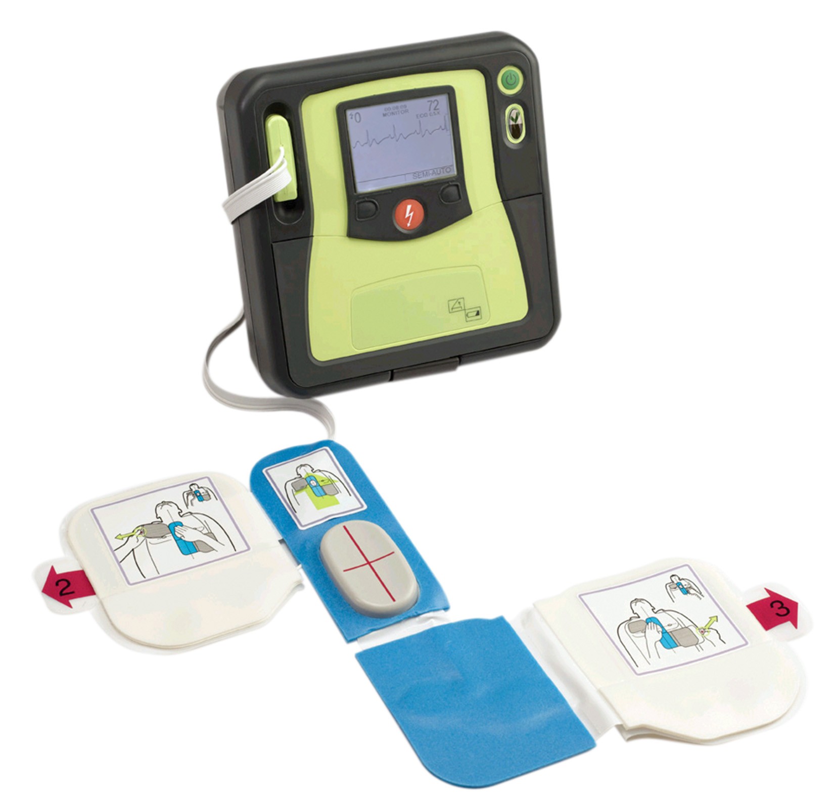 ZOLL AED 3 BLS Defibrillator - ParaMedica MIL-SYS